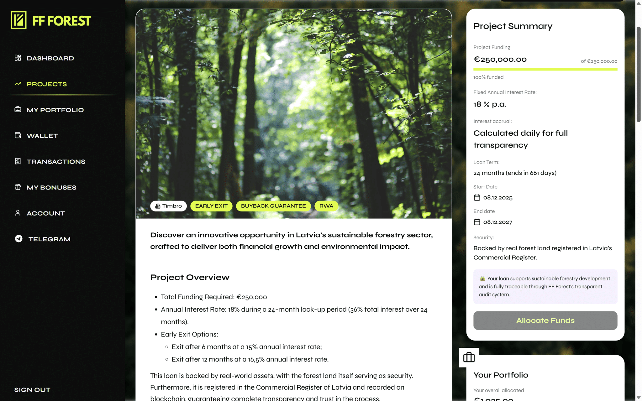 FF Forest | +18% de rentabilidad ¿Es de fiar? Opinión ⚡️ 2026